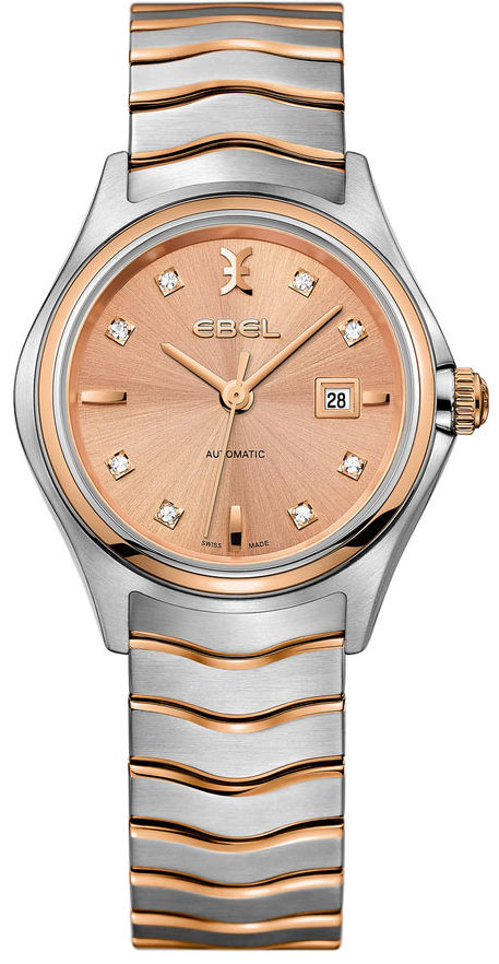 Buy this new Ebel Ebel Wave Automatic 30mm 1216328 ladies watch for the ...