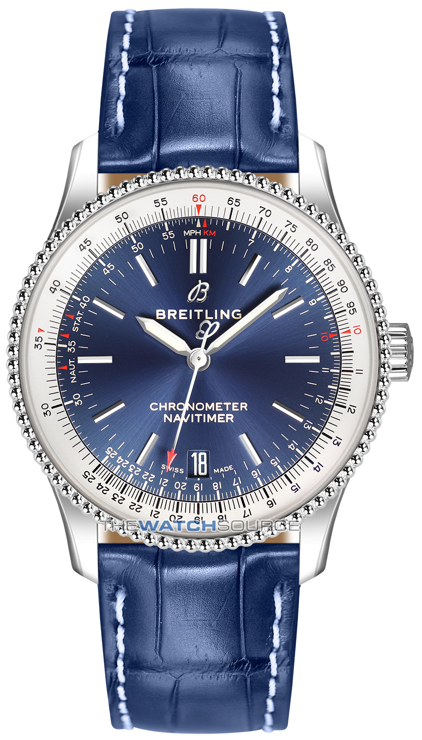 Buy this new Breitling Navitimer Automatic 38 a17325211c1p1 midsize ...