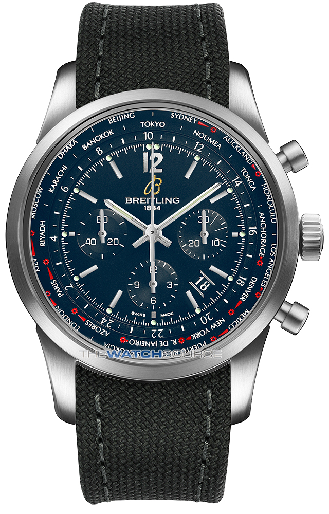 Buy this new Breitling Transocean Chronograph Unitime Pilot ab0510u9 ...