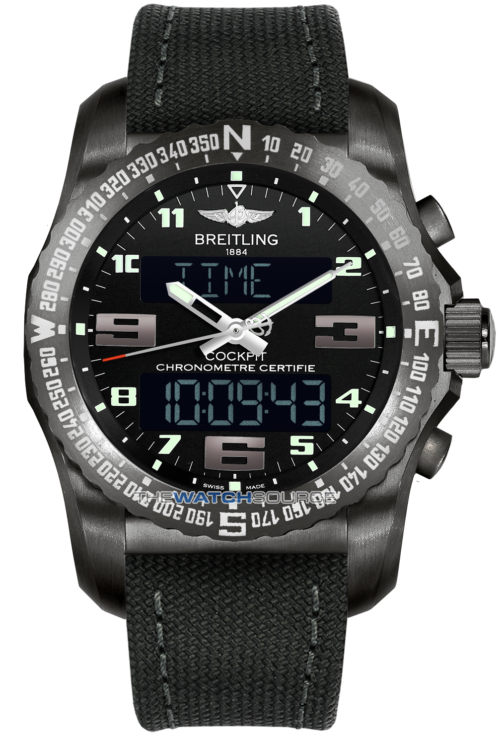 Buy this new Breitling Cockpit B50 vb5010221b1w1 mens watch for the ...