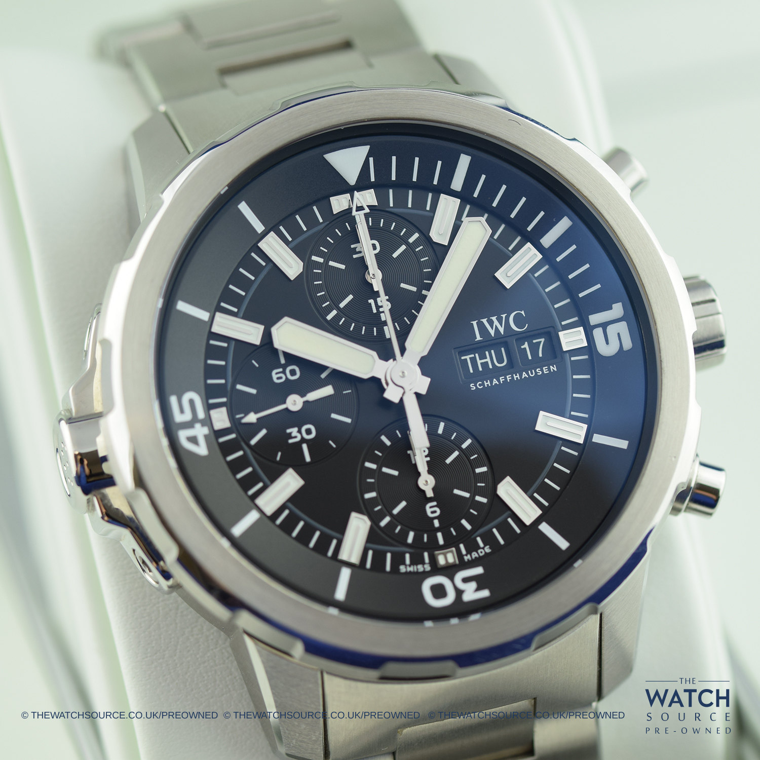 Pre-owned IWC Aquatimer Automatic Chronograph 44mm iw376804