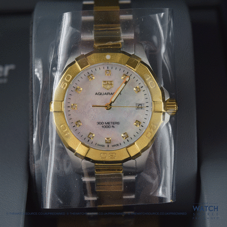 Pre-owned Tag Heuer Aquaracer 32mm wbd1322.bb0320