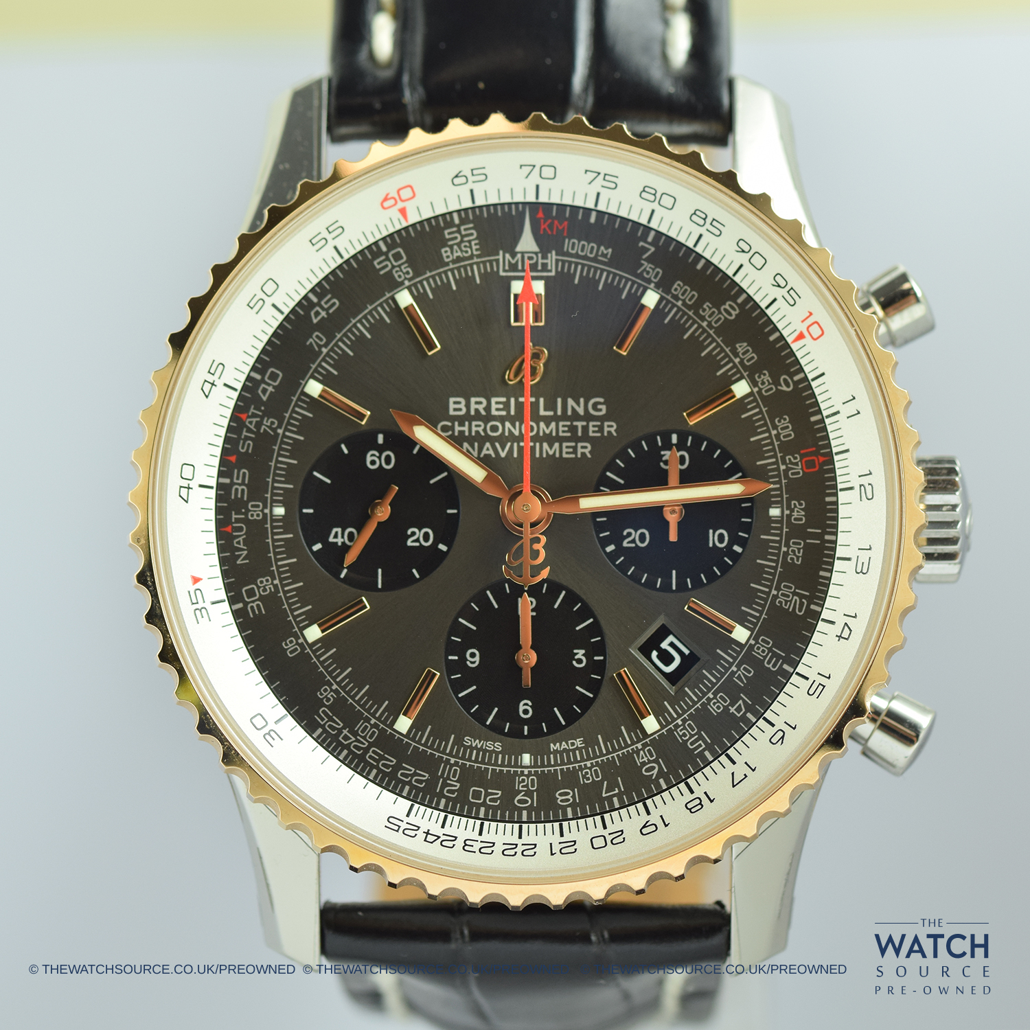 Pre-owned Breitling Navitimer B01 Chronograph 43 ub0121211f1p1