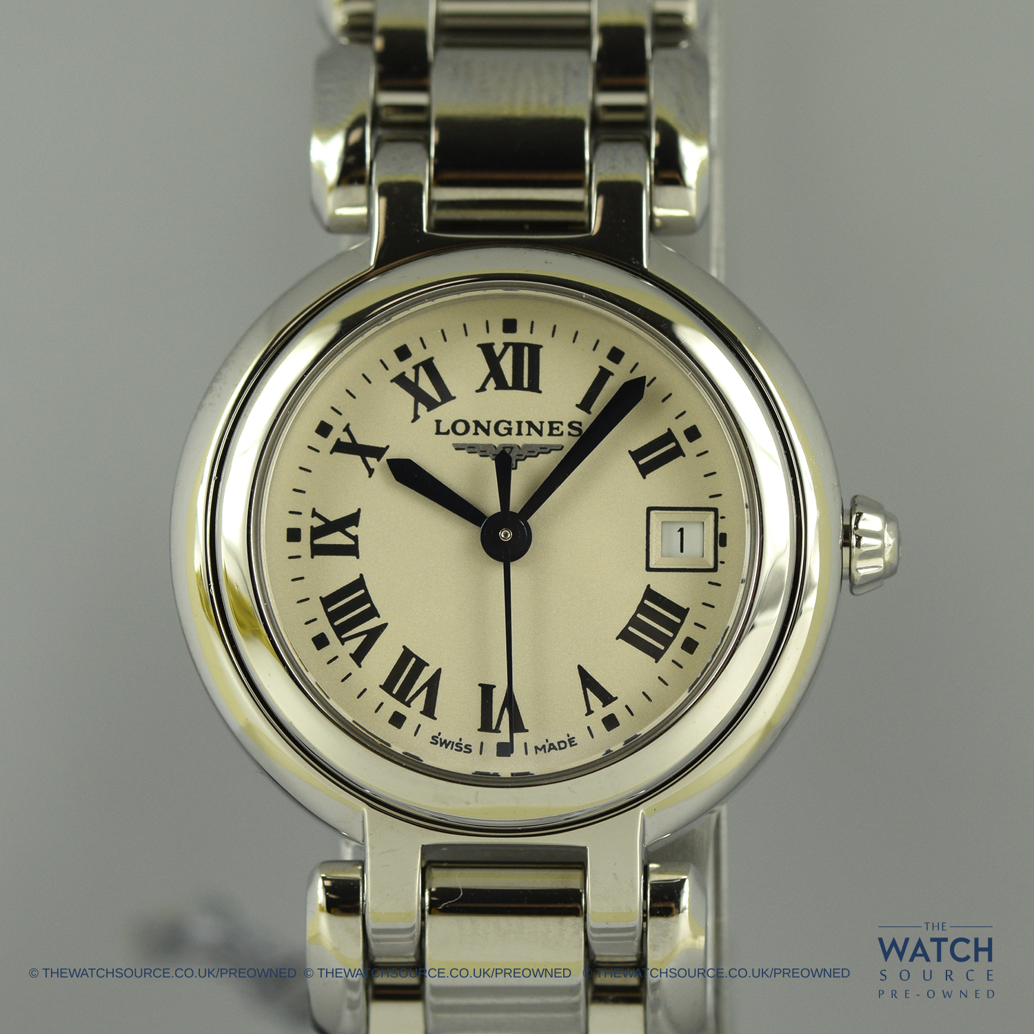 Pre-owned Longines PrimaLuna Quartz 26.5mm L8.110.4.71.6